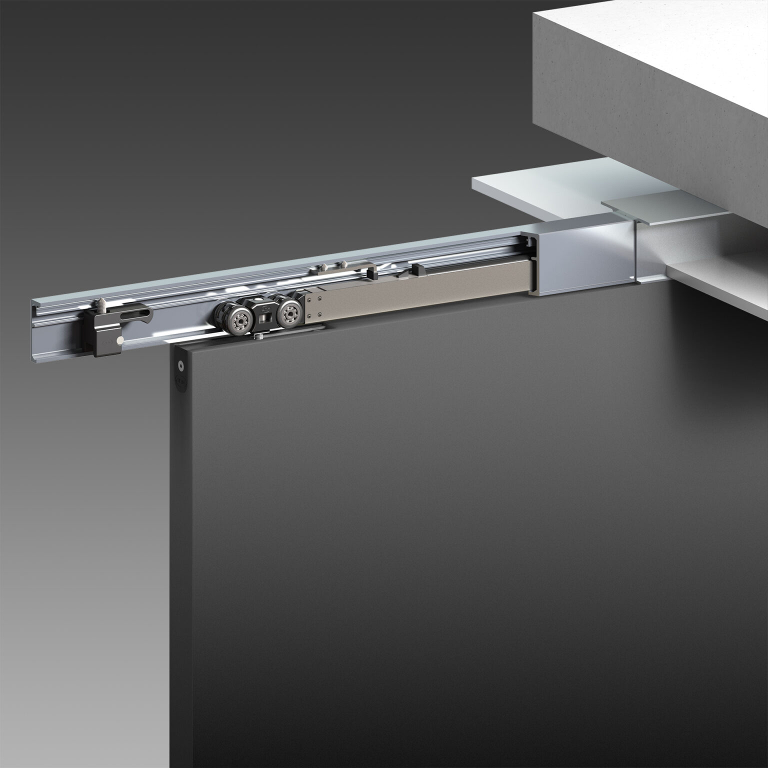 Sistema oculto para puertas correderas de madera con soft closing - IN ... Sistema oculto para puertas correderas de madera con soft closing - IN ...